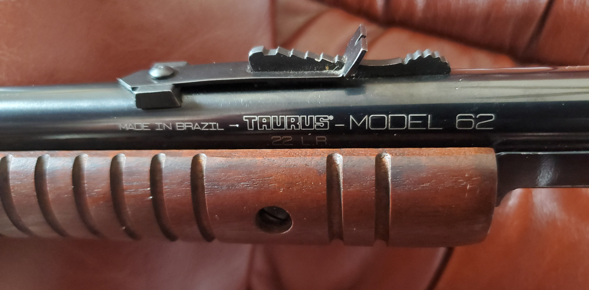 Taurus Model 62 Carbine 22 Long Rifle. Copy Of Winchester Model 62. .22 ...