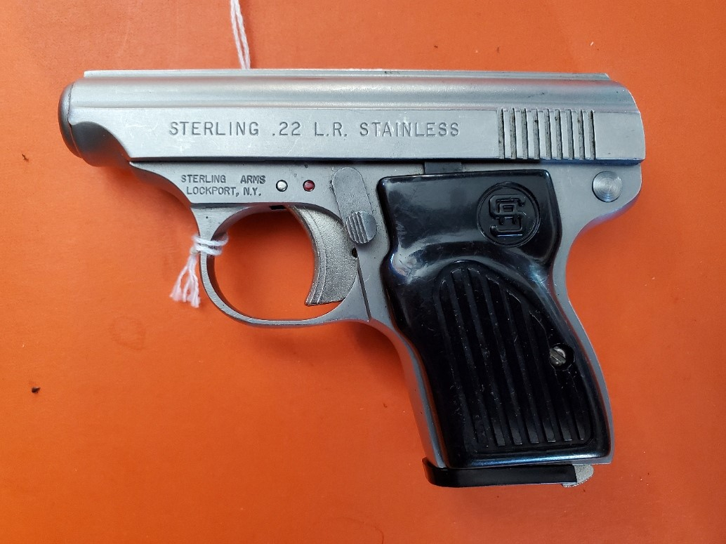 Sterling Model 302, 22 LR, two factory magazines in original box with ...