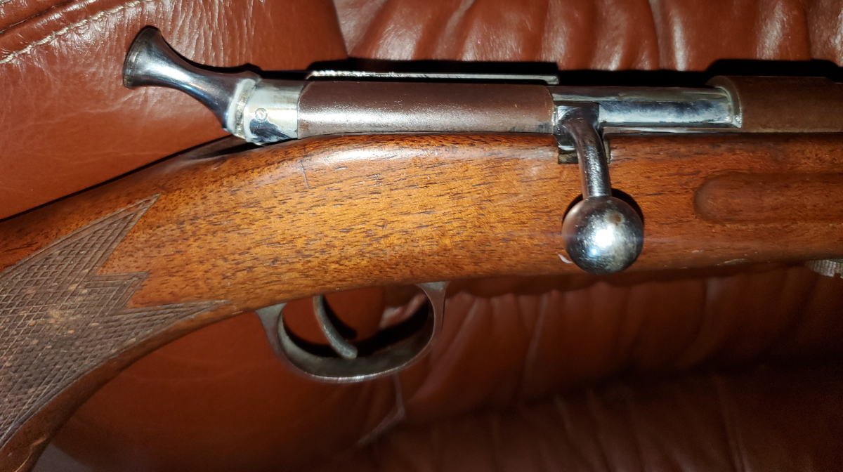 IVER JOHNSON MODEL 2-X .22 RIMFIRE SINGLE SHOT BOLT ACTION RIFLE .22 ...