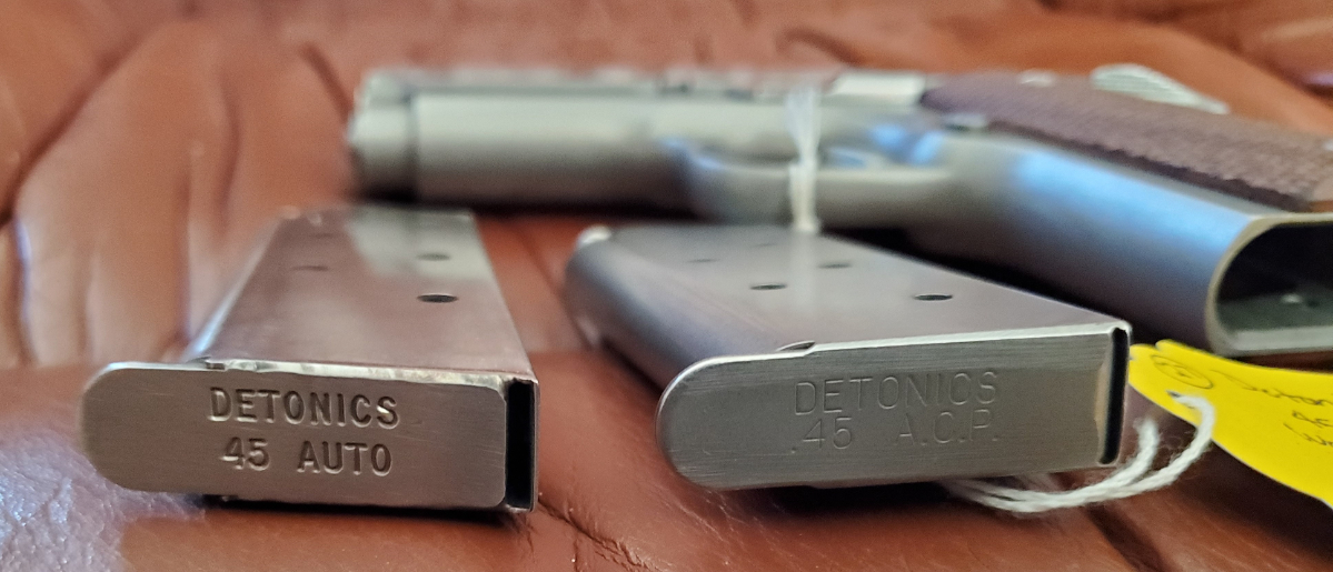 Detonics Mark Vi, 45 Acp, Stainless .45 Acp For Sale at GunAuction.com - 17301614