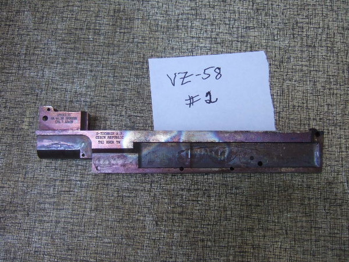 Czech Vz-58 Parts Kit Complete And Mint, W/Original Barrel, Mag, Cut ...