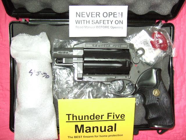 Mil Inc. Mil,Inc Thunder Five`Combo`Revolver 410/45lc,45-70 For Sale at ...