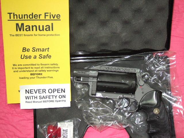 MIL Inc. 'Thunder Five' Revolver, 410 /.45LC, Factory NIB