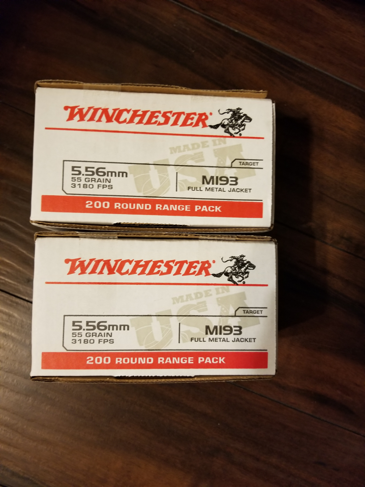 Lake City By Winchester M193 .223/5.56 Nato Ammunition 400 Rounds Fmj ...