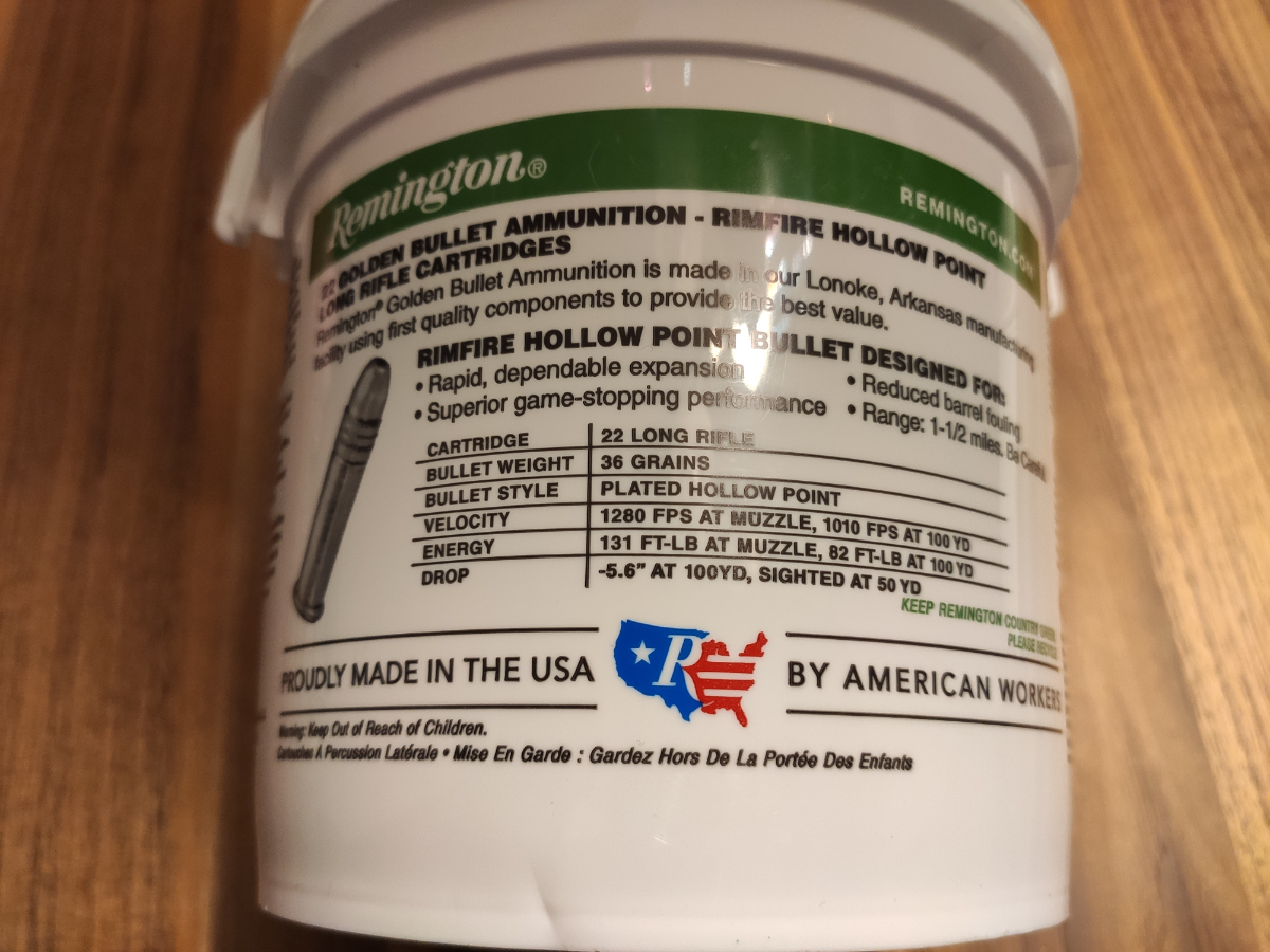 Remington Bucket O Bullets Brand New Bucket Of Bullets Hollow Point ...