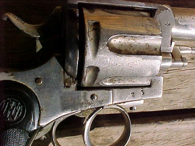 Belgian - Nickel Frontier Bulldog in 450 express or 44-40 - Picture 2