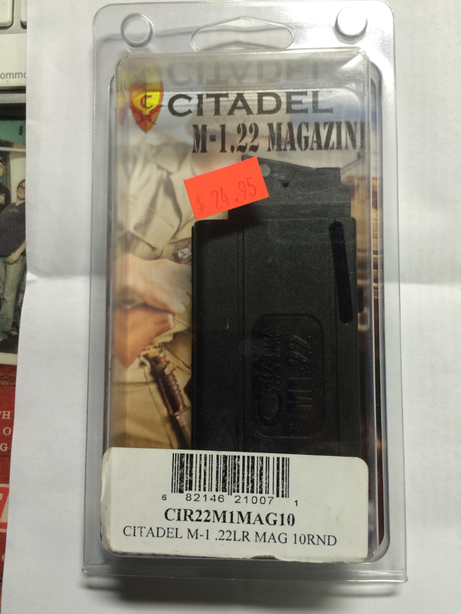 Citadel M-2 .22 Carbine Replacement Magazine , New , Free Shipping .22 ...