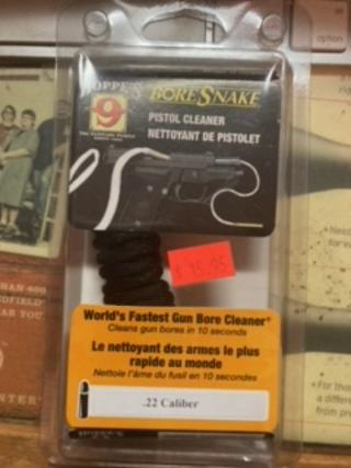 Hoppe`S Bore Snake, .22 Caliber , New For Sale at GunAuction.com - 17375367