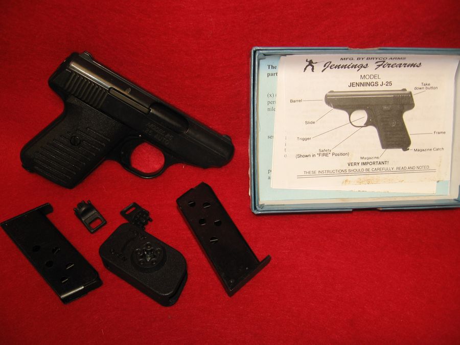 Jennings/Bryco Mod. J25 Caliber 25 Acp .25 Acp For Sale at GunAuction ...