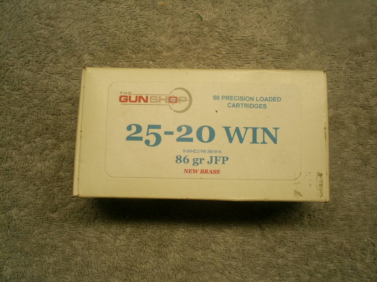 Box(50 Rounds) 25-20 Wcf-Remington Brand .25-20 Win. For Sale at ...