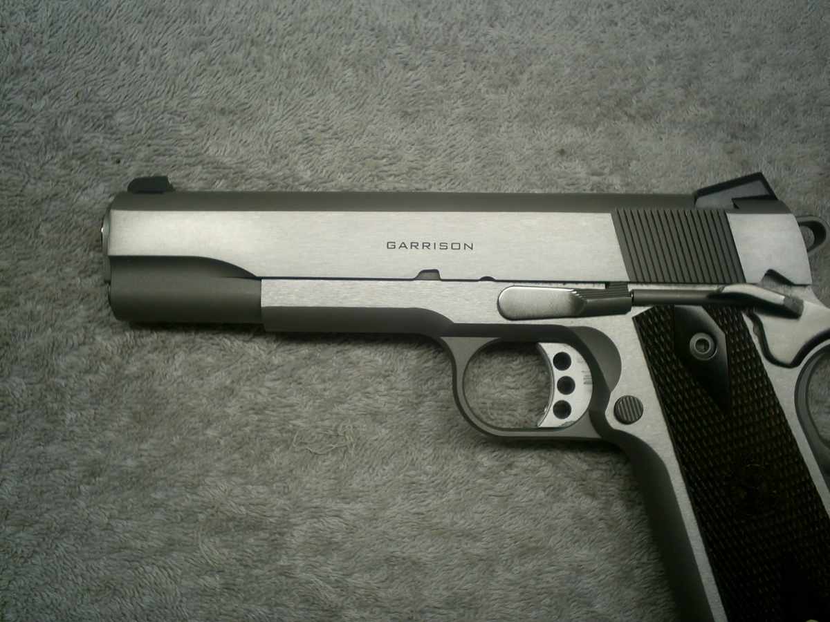Springfield Armory Model 1911 Garrison-9mm-Stainless 9mm Luger 17255134 ...