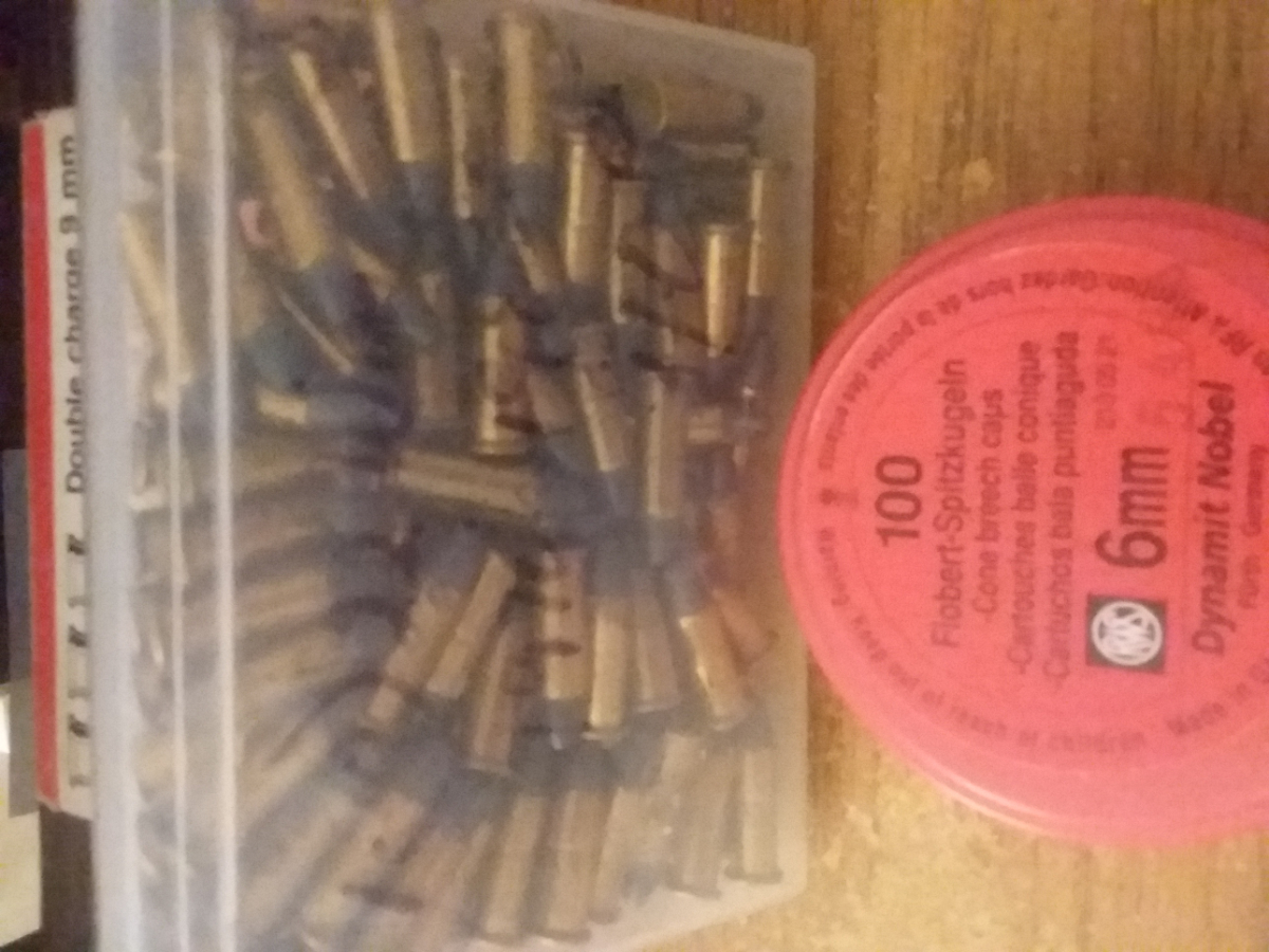 Ammo Lot 9mm Rf Shot, 6mm Flobert, 22 Win Auto 6mm Flobert For Sale at ...