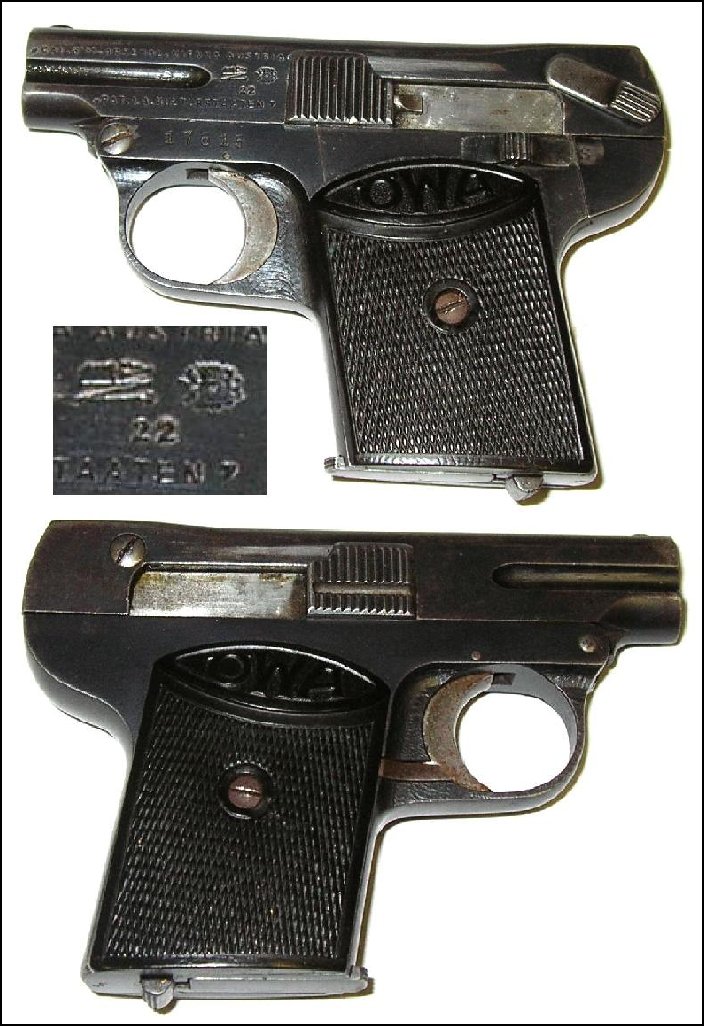 Austrian Owa Pocket Pistol For Sale at GunAuction.com - 7472500