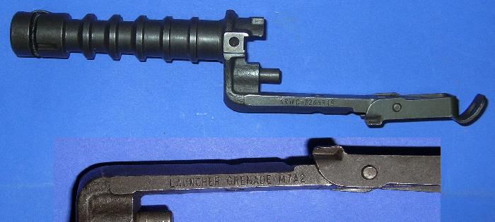 Us M7a2 Grenade Launcher For The M1 Garand Rifle For Sale at GunAuction ...