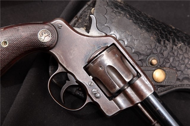 Colts Manufacturing Company M1895 Revolver With Holster No Ffl .38 Long ...