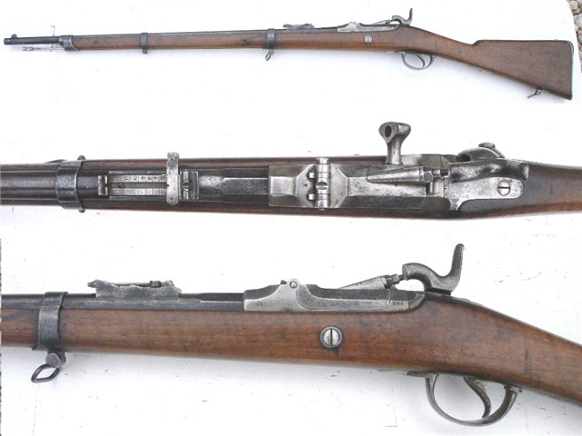 Liege Belgian M1848/68 Terssen Rifle No F.F.L. 11x52r Dutch Beaumont ...