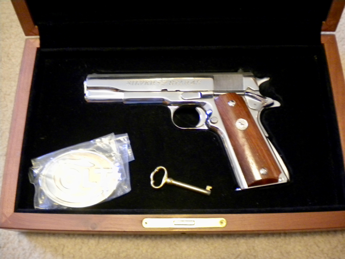 Colt Silver Star 1911 .45acp .45 Acp For Sale at GunAuction.com - 17210389