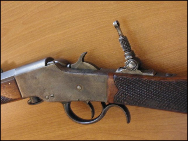 Hopkins & Allen Deluxe Schuetzen Rifle For Sale at GunAuction.com - 7734494