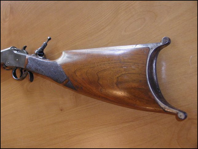 Hopkins & Allen Deluxe Schuetzen Rifle For Sale at GunAuction.com - 7734494