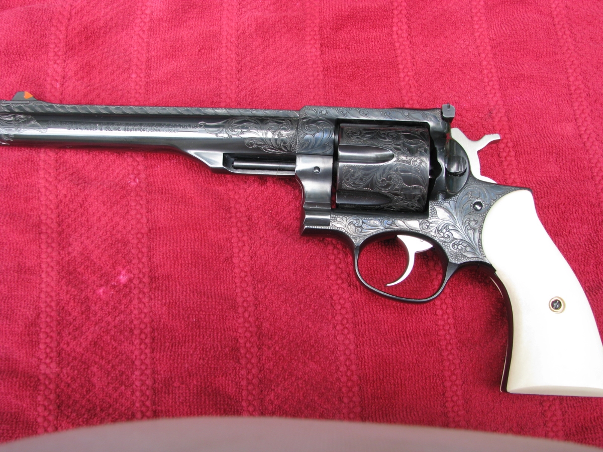 Engraved One Of A Kind Ruger Redhawk .44 Mag. For Sale at GunAuction ...