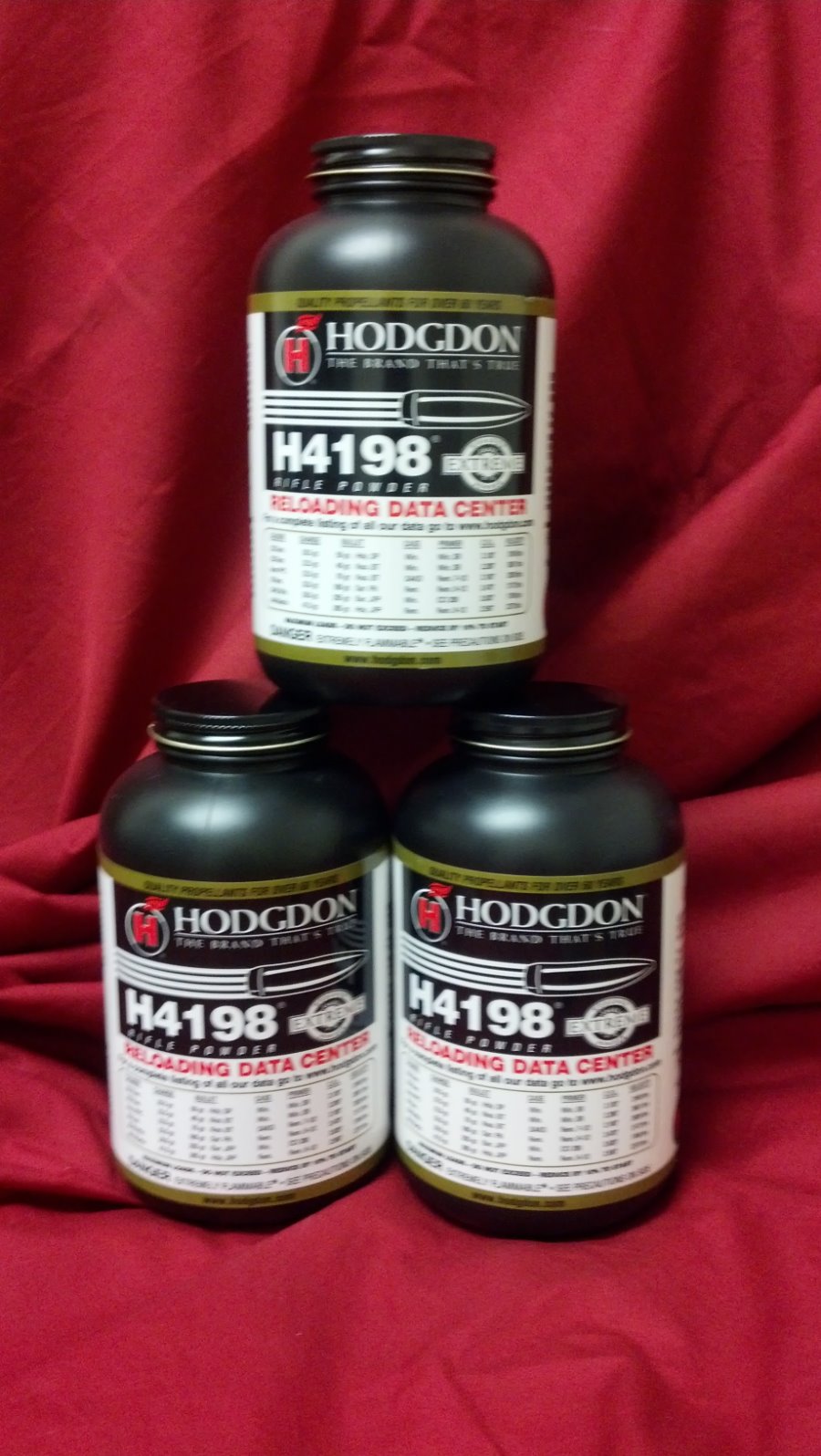 Hodgdon H4198 Rifle Powder For Sale at GunAuction.com - 13381736