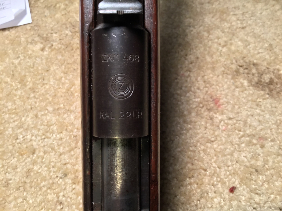 Cz Brno 1950 Single Shot Bolt Action .22 Lr Rifle .22 Lr For Sale at ...