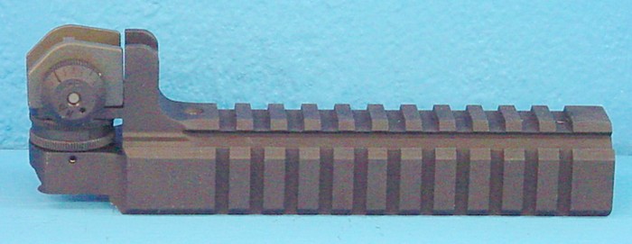 AR-15 3 RAIL RISER WITH A2 REAR SIGHT FOR FLATTOP