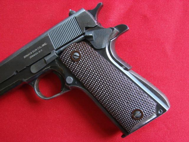 Ithaca 1911 A1 Demilled Frame Excellent Re-Wat Great Shooter No Reserve ...
