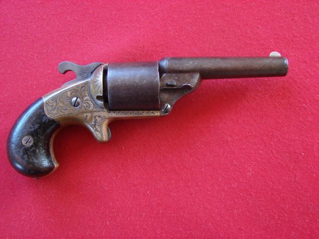 Moore'S Pat. Firearms .32 Cal. `Teat Fire` Revolver Mfg. 1864-1870 No ...