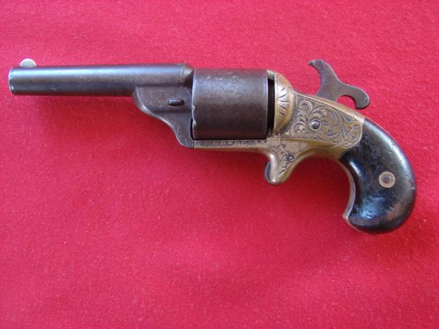 Moore'S Pat. Firearms .32 Cal. `Teat Fire` Revolver Mfg. 1864-1870 No ...
