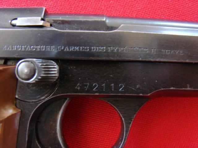 French Mfg. 'Unique' Model .22 Cal. Pistol Non Import No Reserve For ...