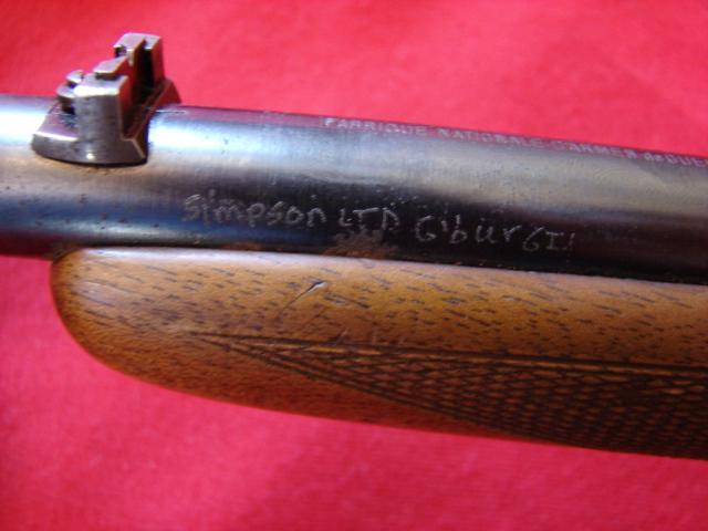 Fabrique Nationale (Fn) .22 Cal. Model 1912 Single Shot C&R Ok No ...