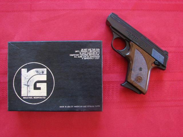 Rg Model 26 Semi Auto Pistol .25 Cal. With Box No Reserve For Sale at ...