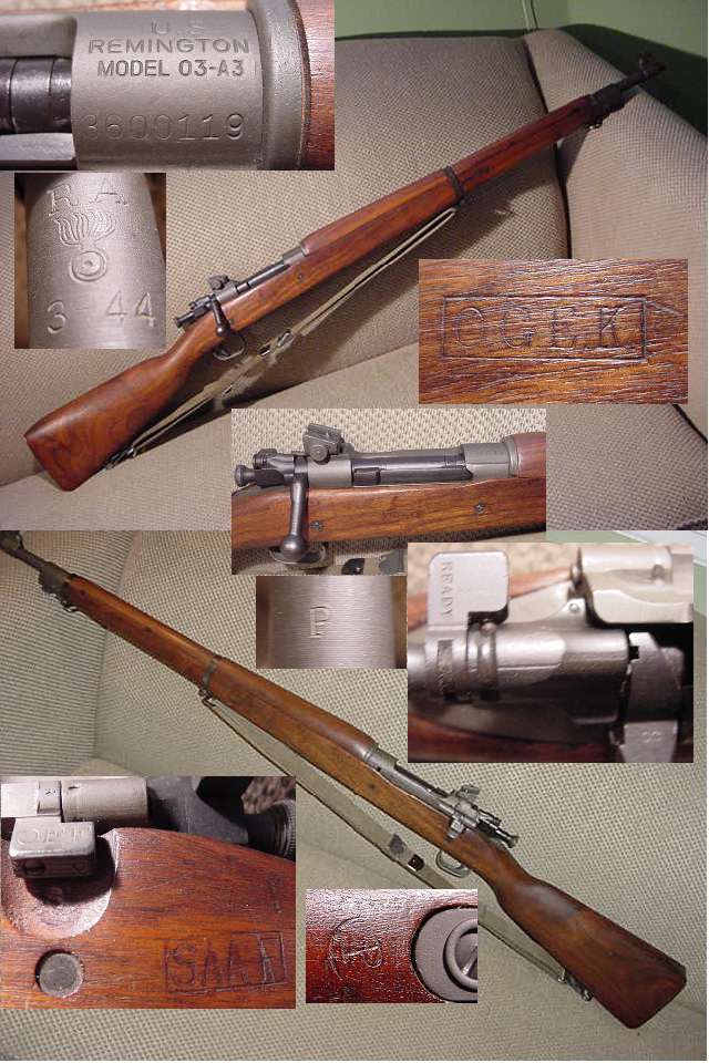 Remington Springfield 03a3...Elmer Keith Inspected For Sale at ...