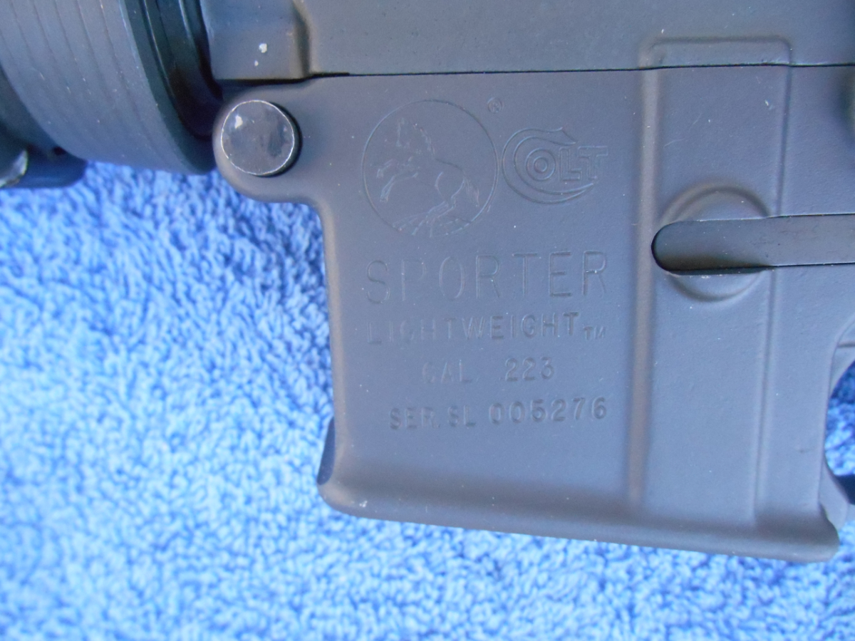 Preban Colt Sporter Lightweight Model R6530 .223 Rem. For Sale at ...