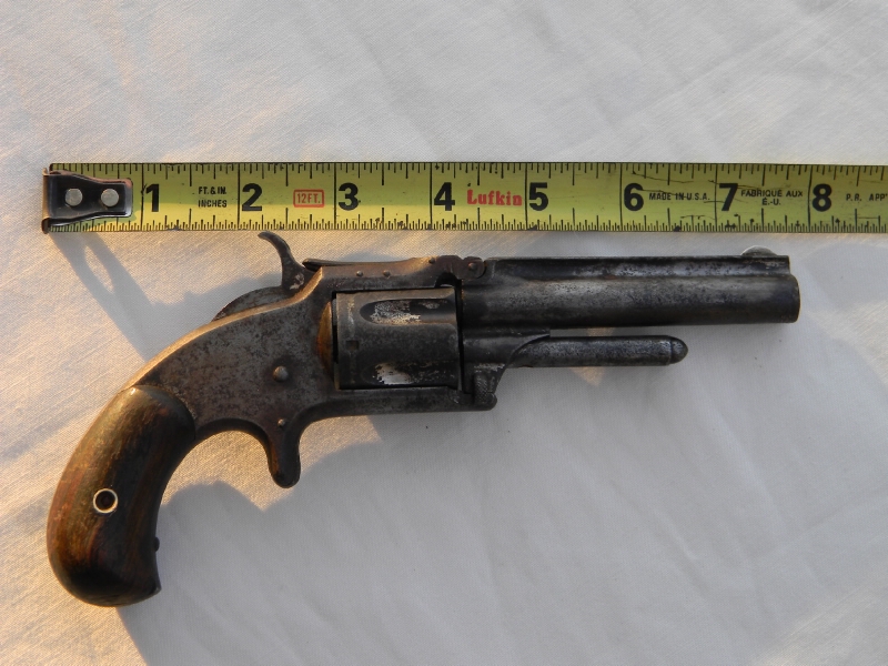 SMITH & WESSON, ANTIQUE, S&W SMITH AND WESSON SPRINGFIELD MASS PAT1889 ...