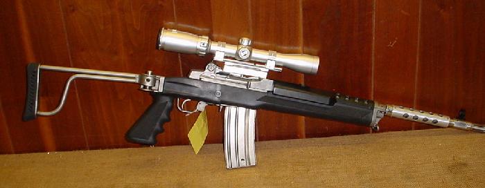 Ruger Mini 14-Folder-Tricked Out-Scope-30 Rd,. Etc For Sale at ...
