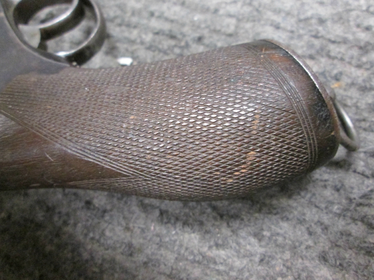 Double Action Post 1893 Belgian Made Very Good Bore A Constable Gun ...