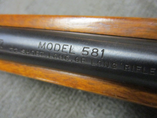 Remington 22 BOLT ACTION SHORT LONG LONG RIFLE MAGAZINE FED. MODEL 581 ...