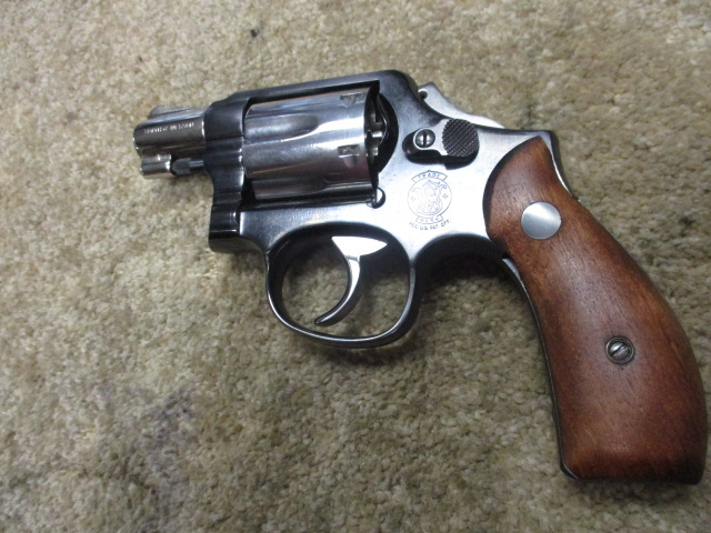 Smith And Wesson Model 10 2 Inch With Stainless Cylinder And Chrome ...