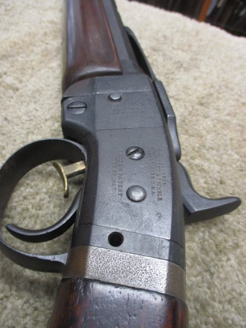 Am Nmch N Wrks Smiths Patent Civil War Carbine Breech Loading Paper Ctg ...