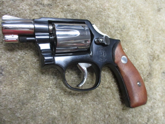Smith & Wesson MODEL 10 2 INCH WITH STAINLESS CYLINDER AND CHROME ...