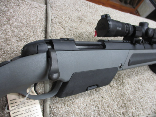 Steyr Jeff Cooper Scout Rifle W New Burris Scout Scope 4 Magazines .376 ...