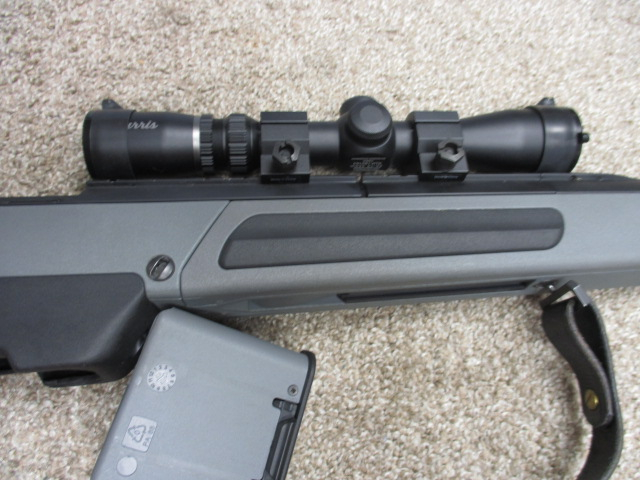 Steyr Jeff Cooper Scout Rifle W New Burris Scout Scope 4 Magazines .376 ...