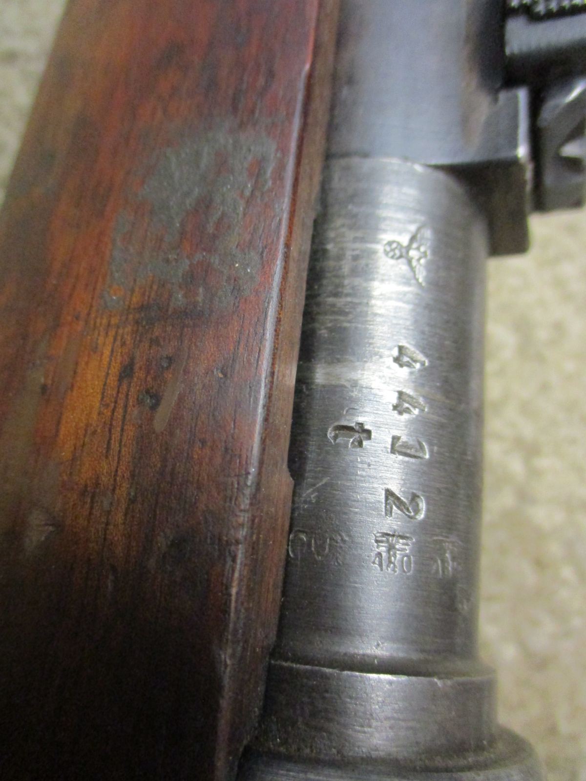 Dou 98 Mauser Nazi Stamps On Barrel 44 On Receiver. Good Bore, Good ...