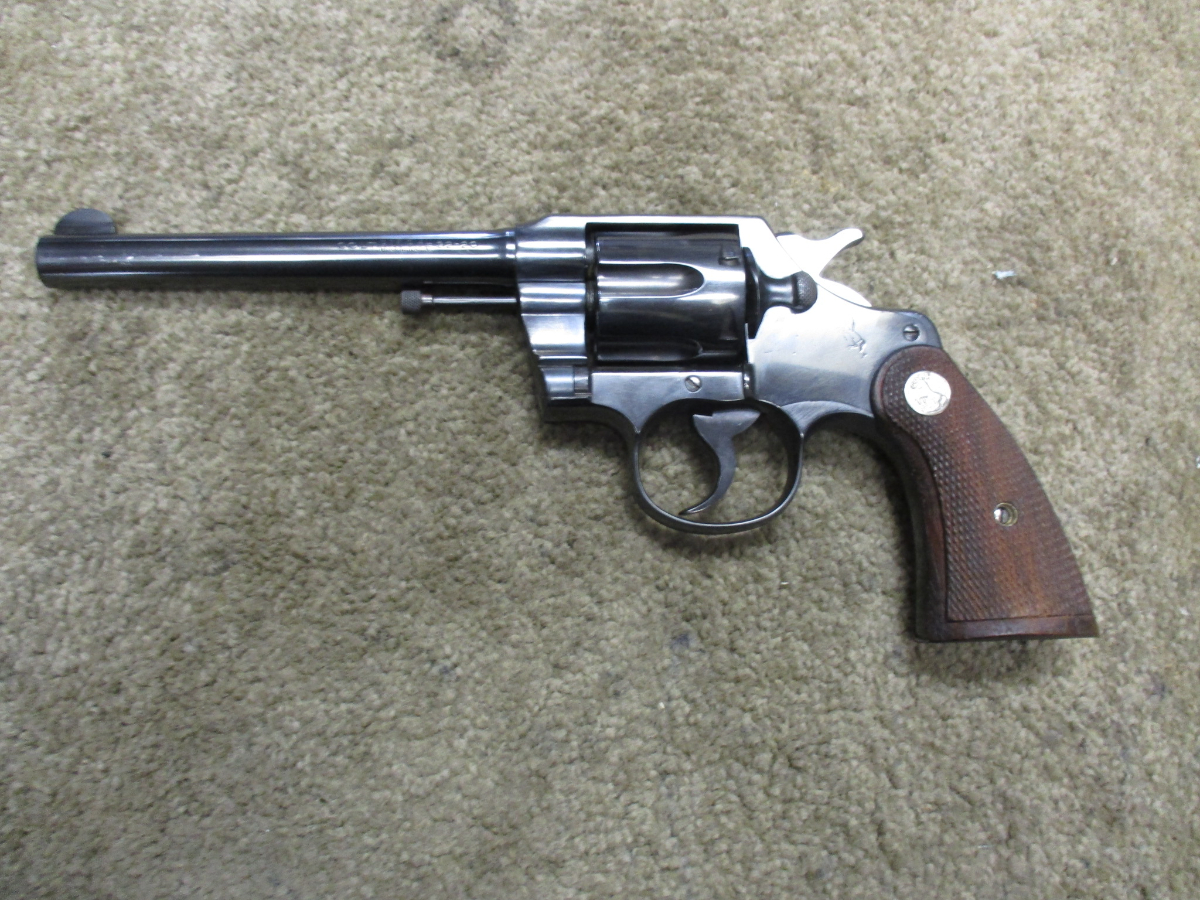 Colt Official Police 6 Inch Barrel Hand Finish Reblue. Accurate .32-20 ...