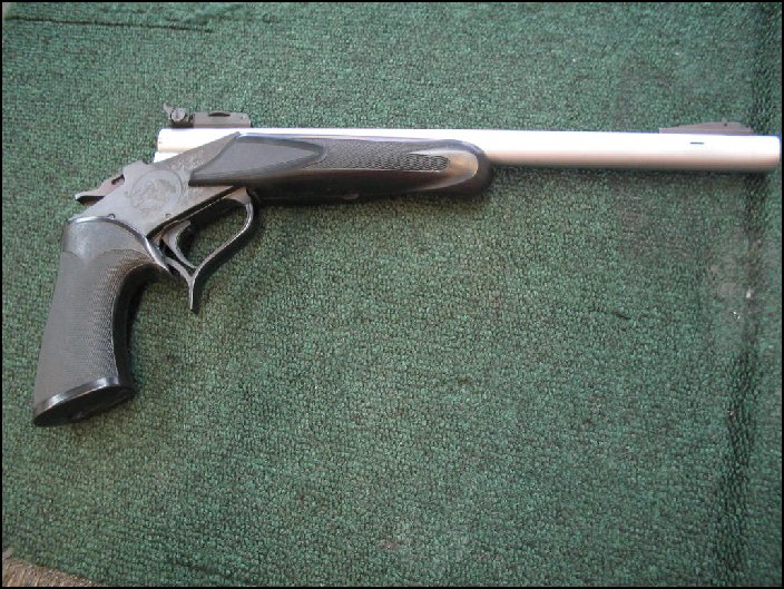 THOMPSON CENTER CONTENDER . W/.444 MARLIN SSK BBL MAGNAPORTED