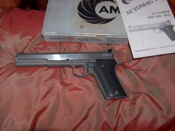 Amt Automag Iii 9mm Win Mag As-New With Box, Papers For Sale at ...
