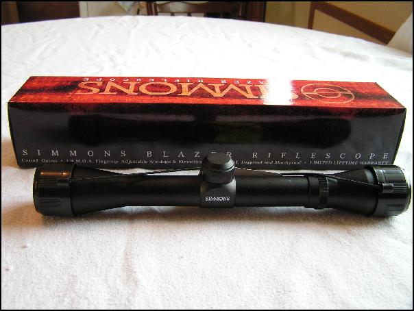 Simmons Blazer Scope 4X Black Matte