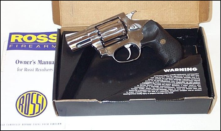 Rossi Firearms 462 Stainless Steel .357 Magnum 6 Round Revolver For ...